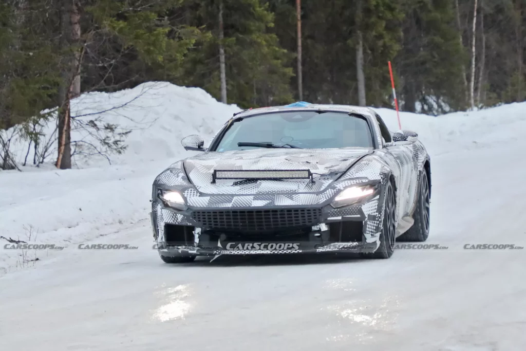 ظهور خليفة فيراري 812 في صور تجسسية جديدة | ArabGT