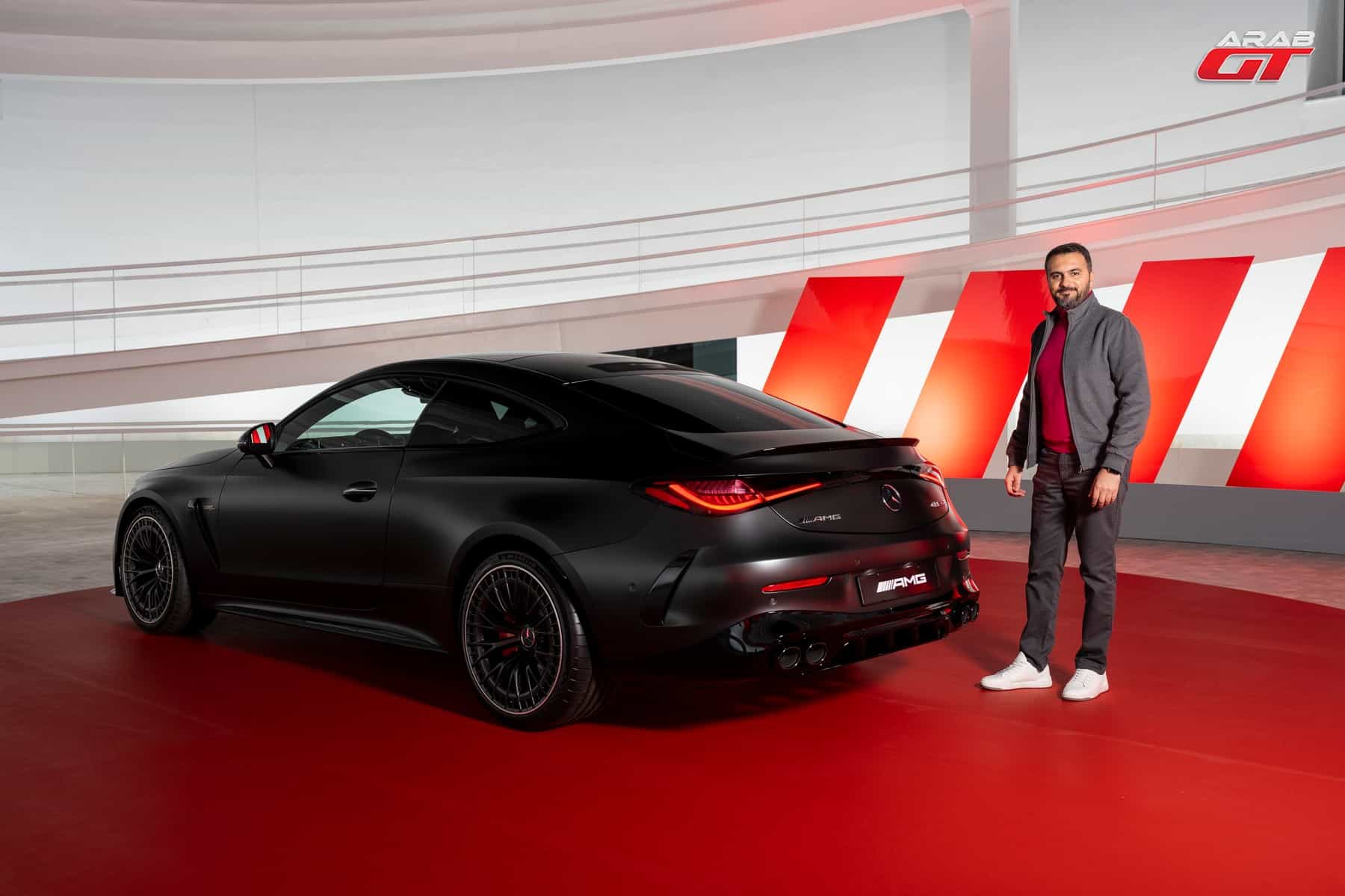 مصعب يكشف عن سيارة مرسيدس الجديدة CLE AMG كوبيه 2024 | ArabGT