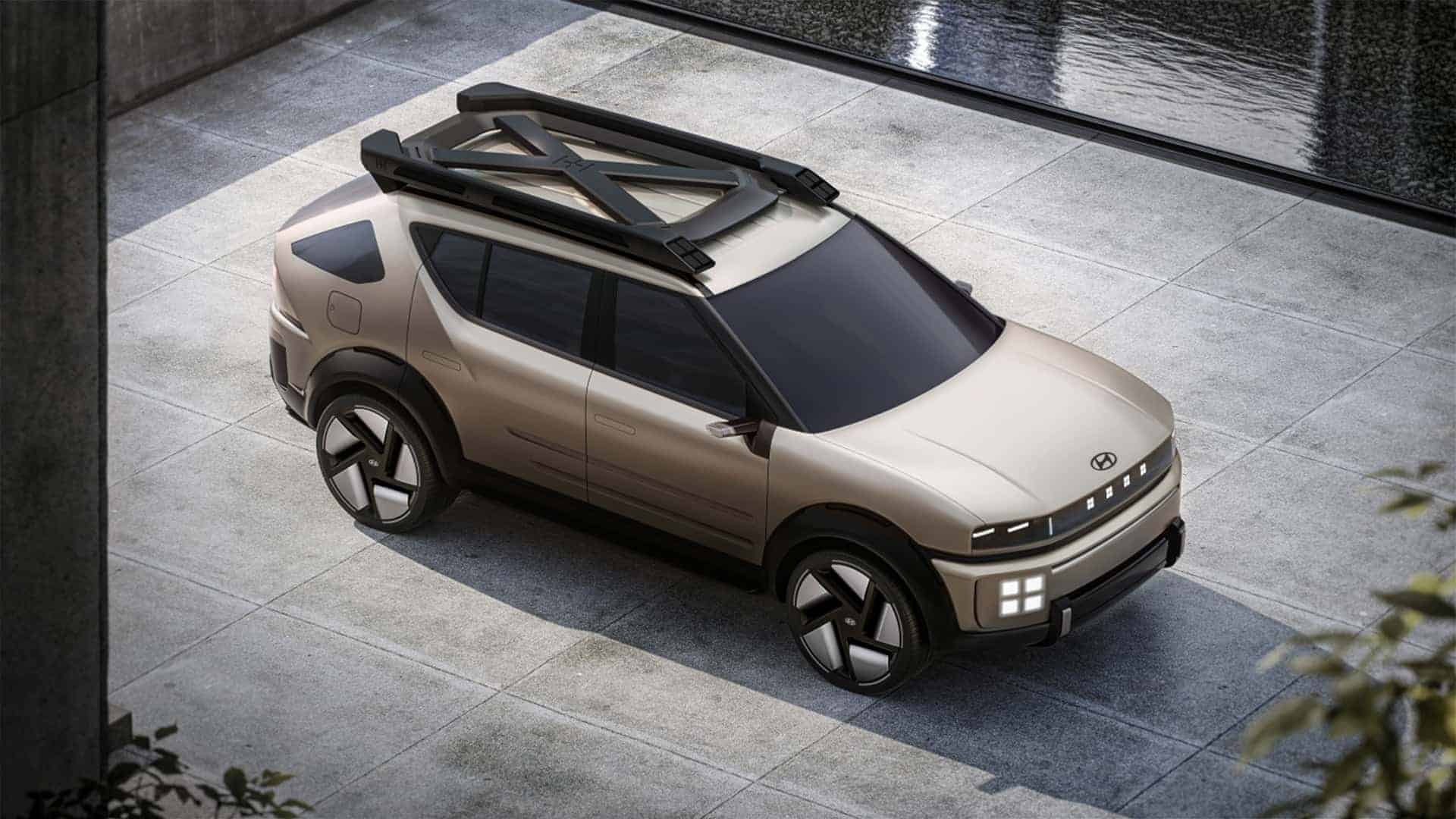 هيونداي تستعرض لغة تصميم جديدة مع سيارة SUV مربعة الشكل | ArabGT