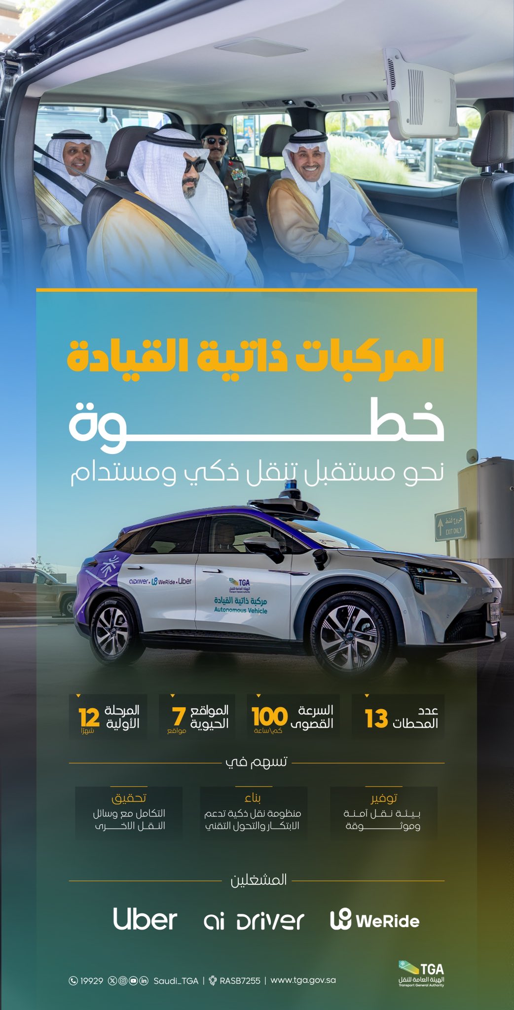 آخر مستجدات مشروع سيارات الأجرة ذاتية القيادة بالسعودية | ArabGT